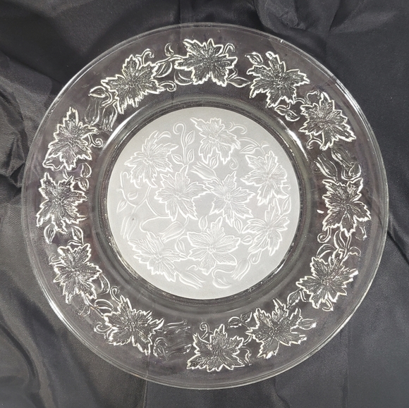 Princess House | Dining | Princess House Crystal China Plate Etch ...